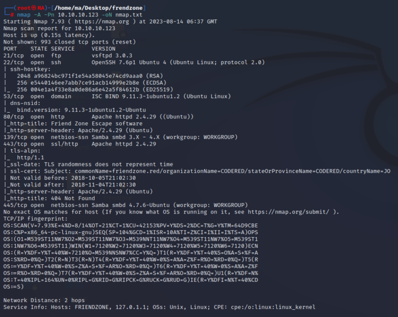 OSCP PREPROTİONS – HTB FriendZone – Muhammed AYGÜN